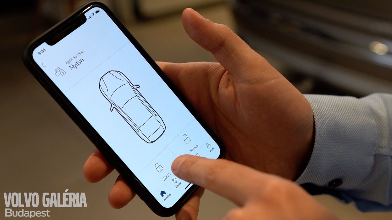 VOLVO Cars Applikáció